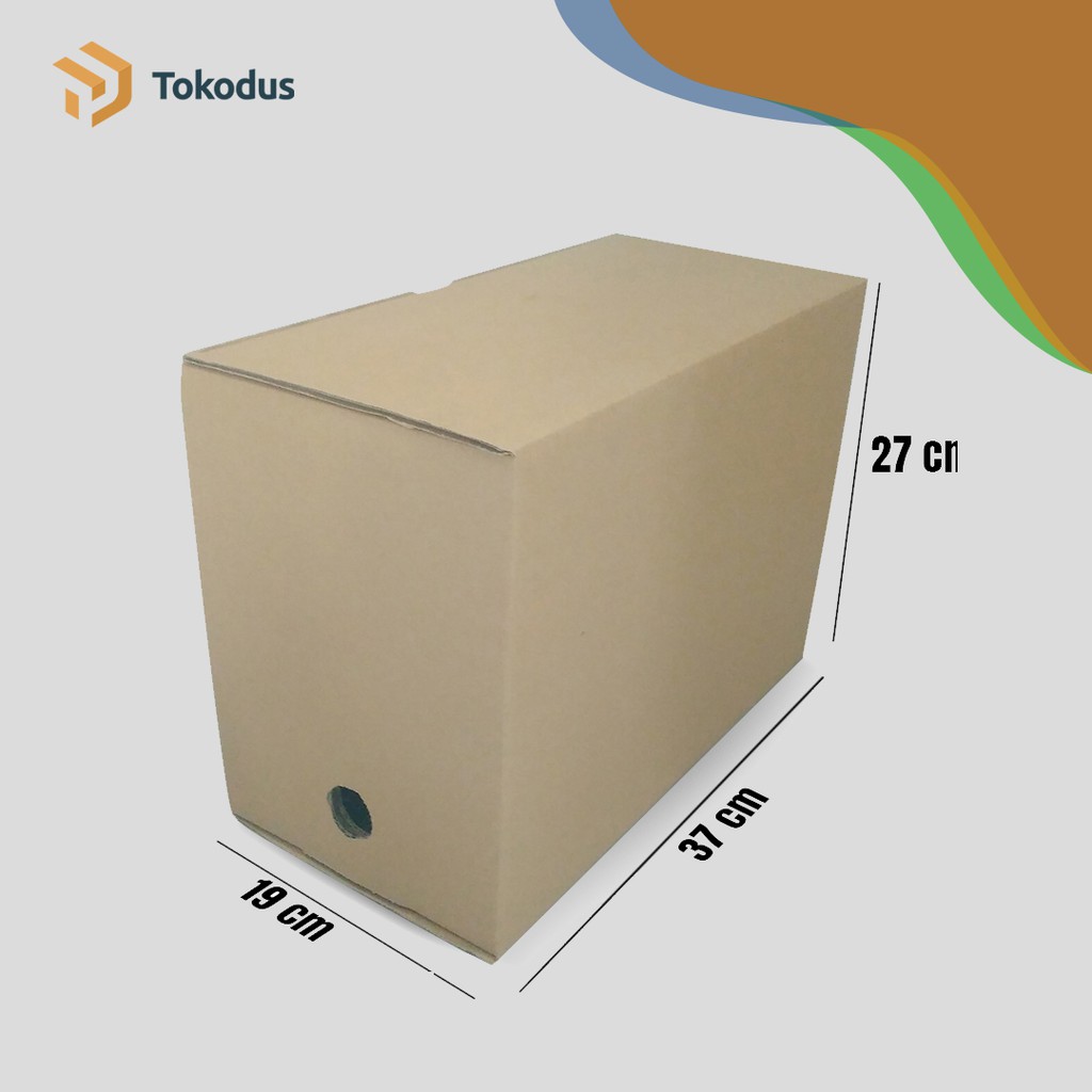 Jual Kardus Arsip / Box File / Karton Arsip / Box Dokumen 37x19x27 cm ...