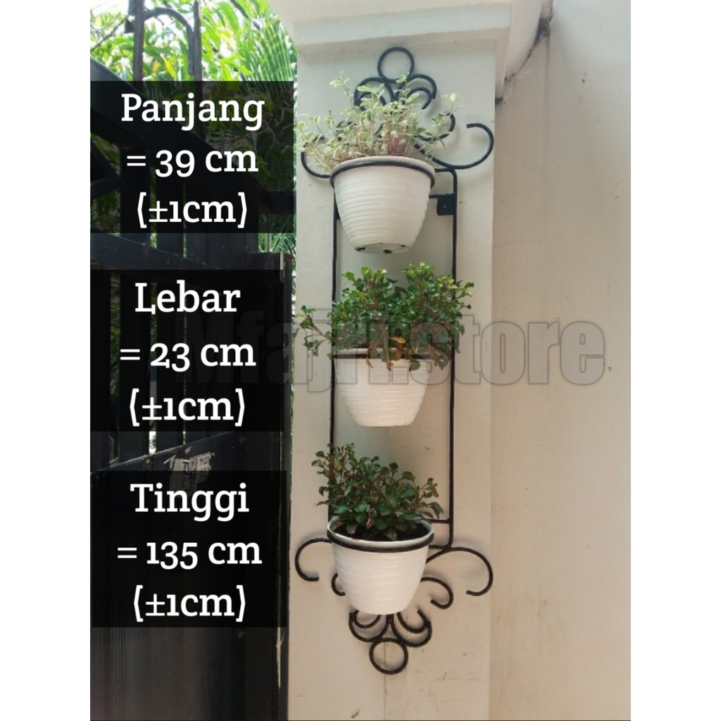 Jual RAK POT DINDING RAK BUNGA DINDING RAK BUNGA MINIMALIS | Shopee ...