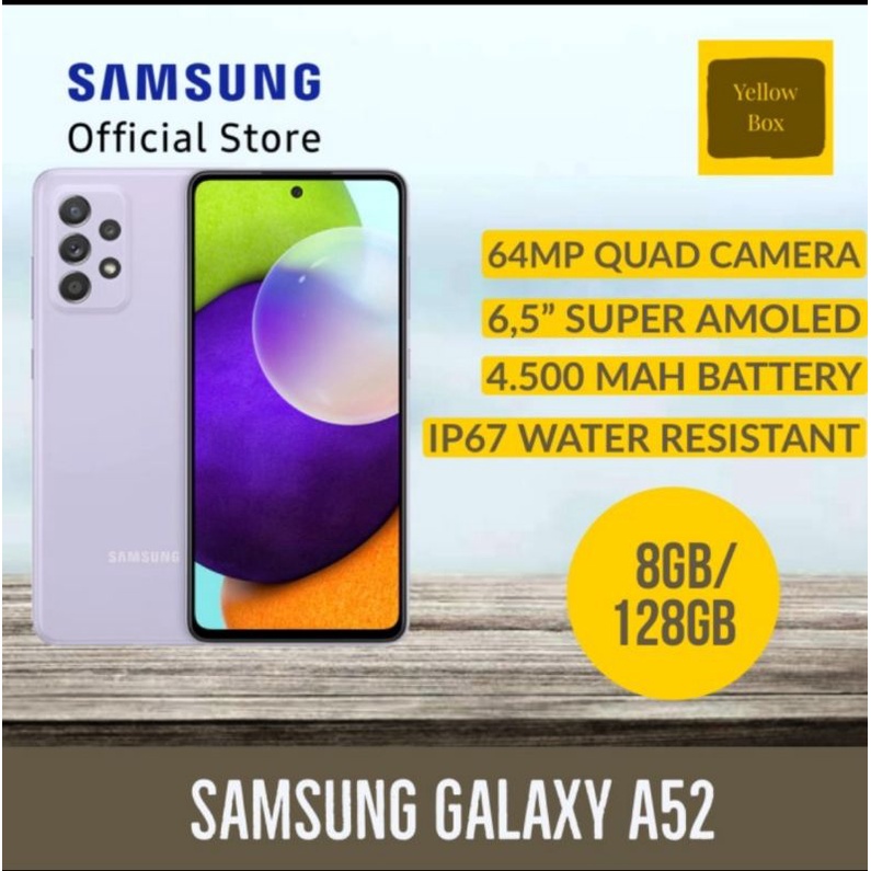 Jual samsung galaxy A52 Resmi | Shopee Indonesia
