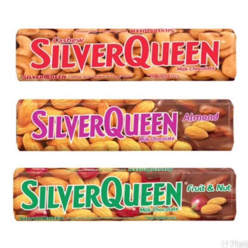 Jual Silverqueen milk chocolate 65gr harga murah varian rasa lengkap ...