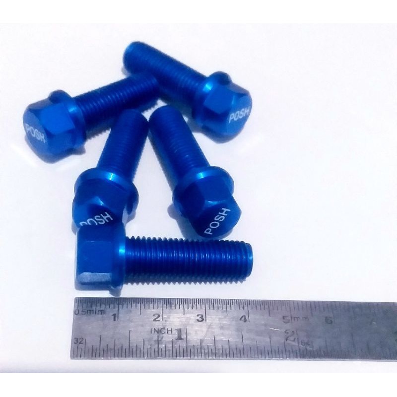 Jual Baut Biru Drat 14 Kasar Baut M10x30 Biru Candy Bolt Alloy M10x30 ...