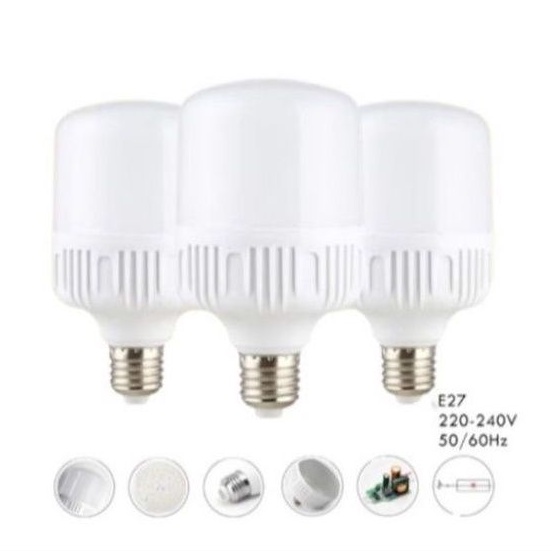 Jual Lampu Bohlam LED Bulb Jumbo Tabung Kapsul Super Terang Putih | Shopee Indonesia