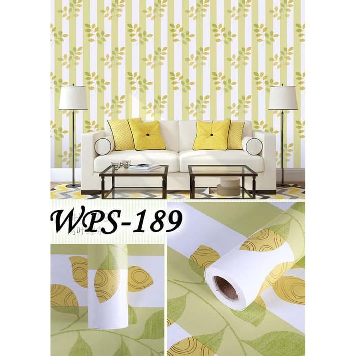 Jual WALLPAPER DINDING SALUR HIJAU PUDAR DAUN | Shopee Indonesia