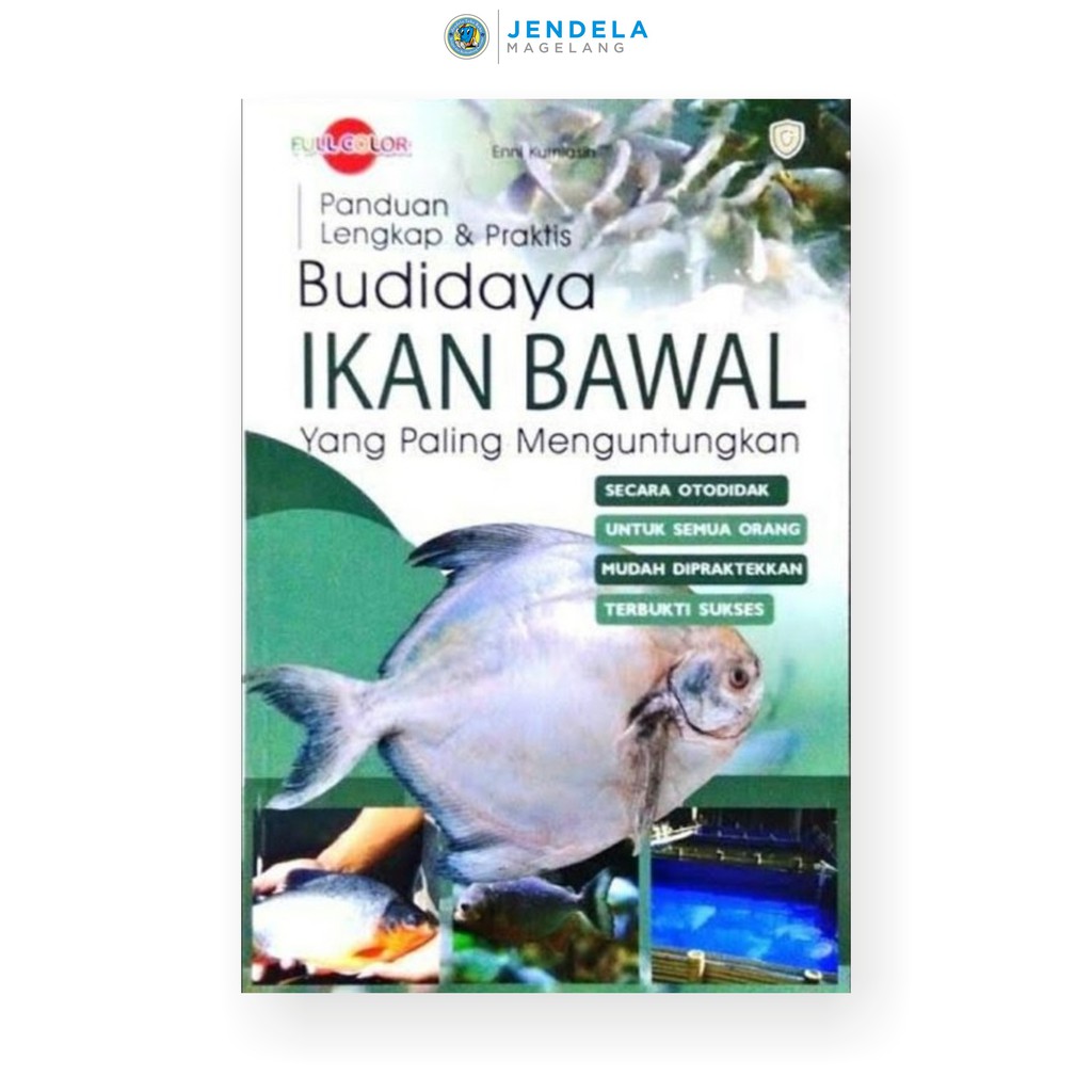 Jual Panduan Lengkap Dan Praktis Budidaya Ikan Bawal Yang Paling