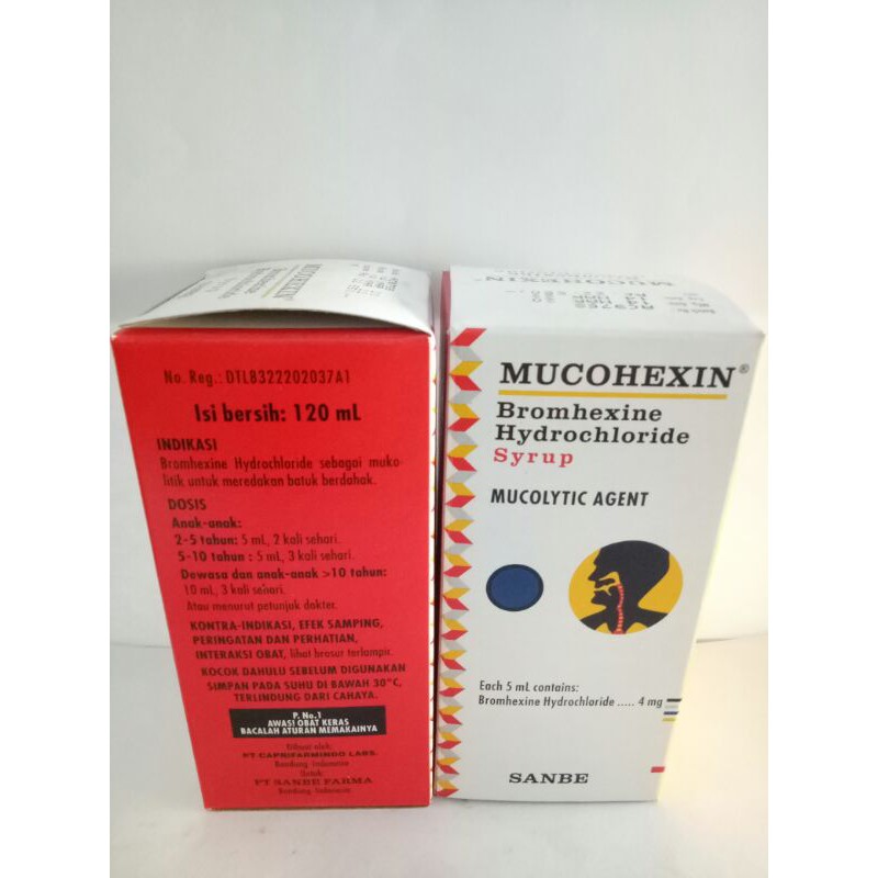 Jual Mucohexin sirup 100ml | Shopee Indonesia