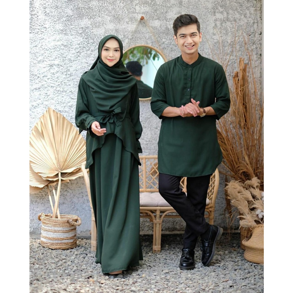 Jual Baju couple muslim Couple baju cople pasangan baju pasangan suami ...