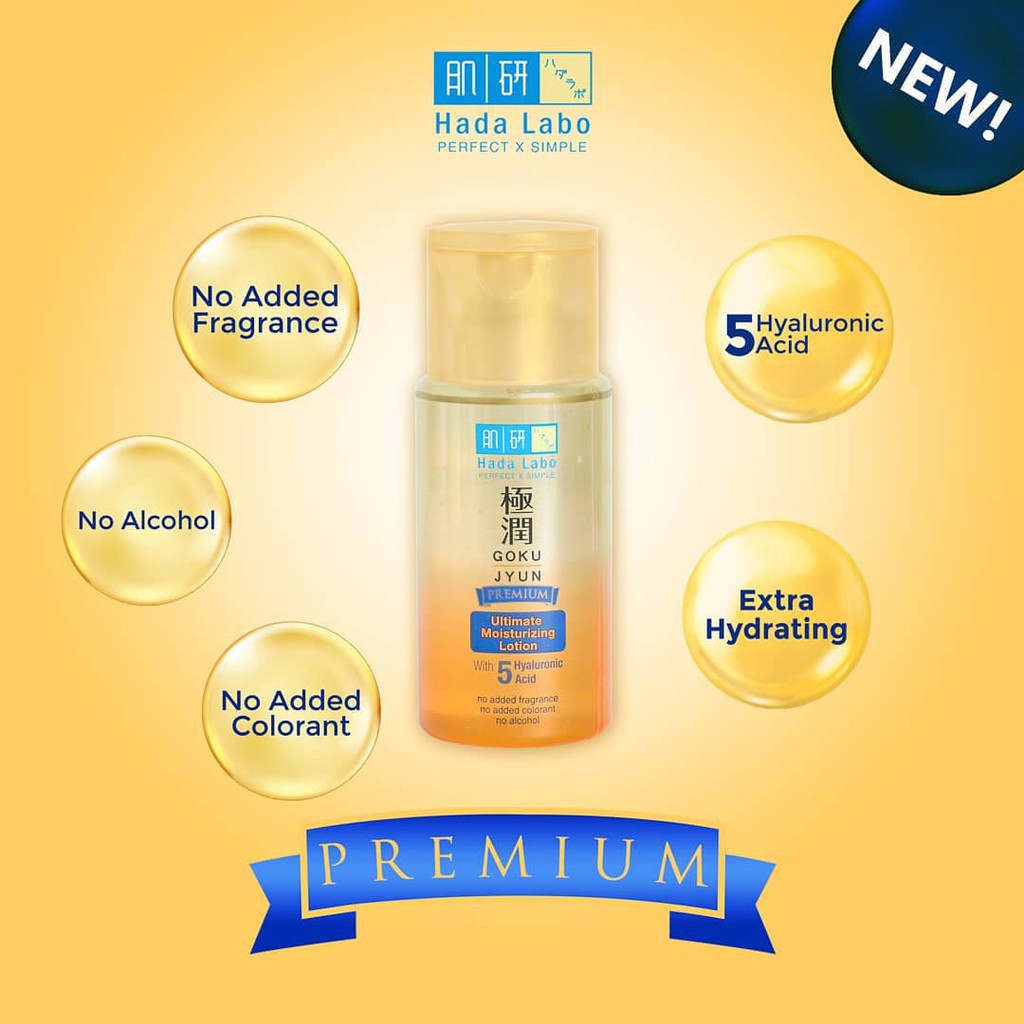 Jual Hada Labo Gokujyun Premium Ultimate Moisturizing Lotion 100 ml ...
