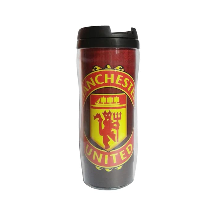 Jual MM-0843 Tumbler botol minum club bola manchester united A - Merah ...