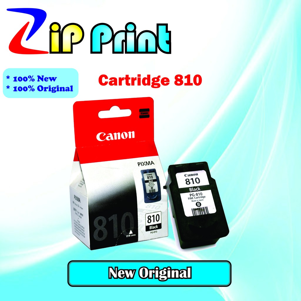 Jual Cartridge Original Canon PG810 PG 810 PG-810 Black | Shopee Indonesia