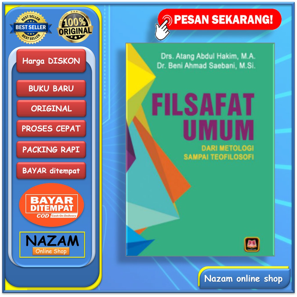 Jual Buku Filsafat Umum dari Metologi sampai Teofilosofi oleh Atang ...