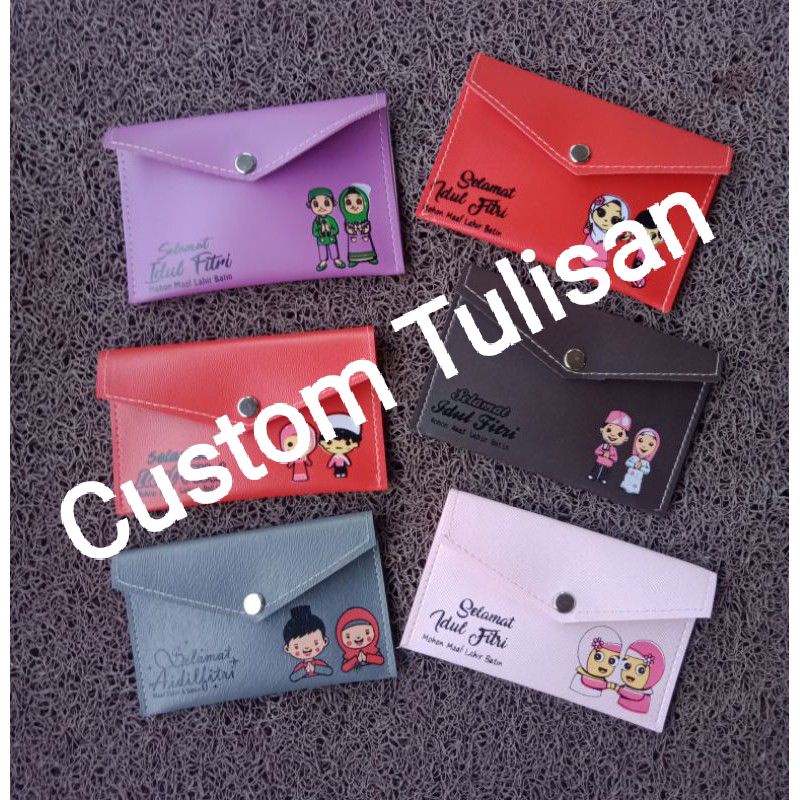 Jual (12pcs) Dompet Lebaran Custom model dan sablon | Shopee Indonesia