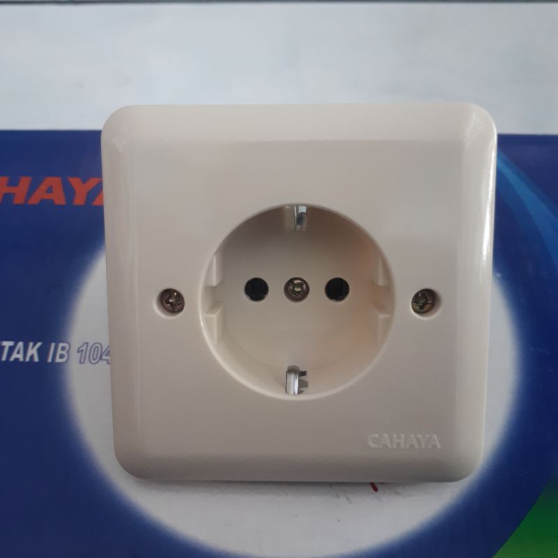 Jual CAHAYA Stop Kontak IB Inbow Tanam SC 104 | Shopee Indonesia