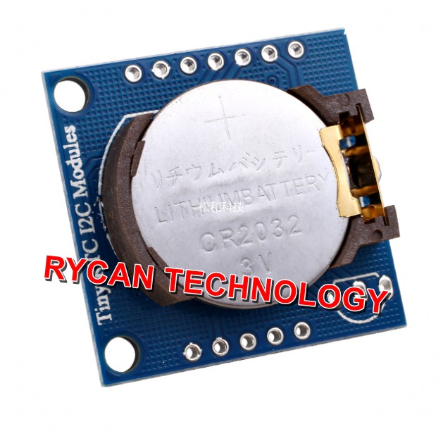 Jual Real Time Clock DS1307 AT24C32 DS 1307 RTC MODUL WAKTU JAM ...