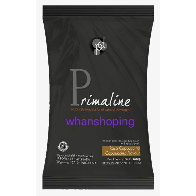 Jual PRIMALINE CAPPUCINO 800gr | Shopee Indonesia