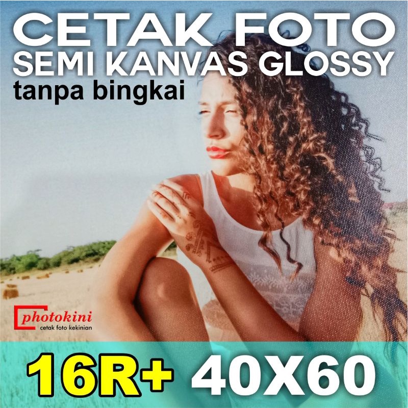 Jual Cetak Foto Photo Semi Kanvas Canvas Glossy 16R+ Tanpa Bingkai ...