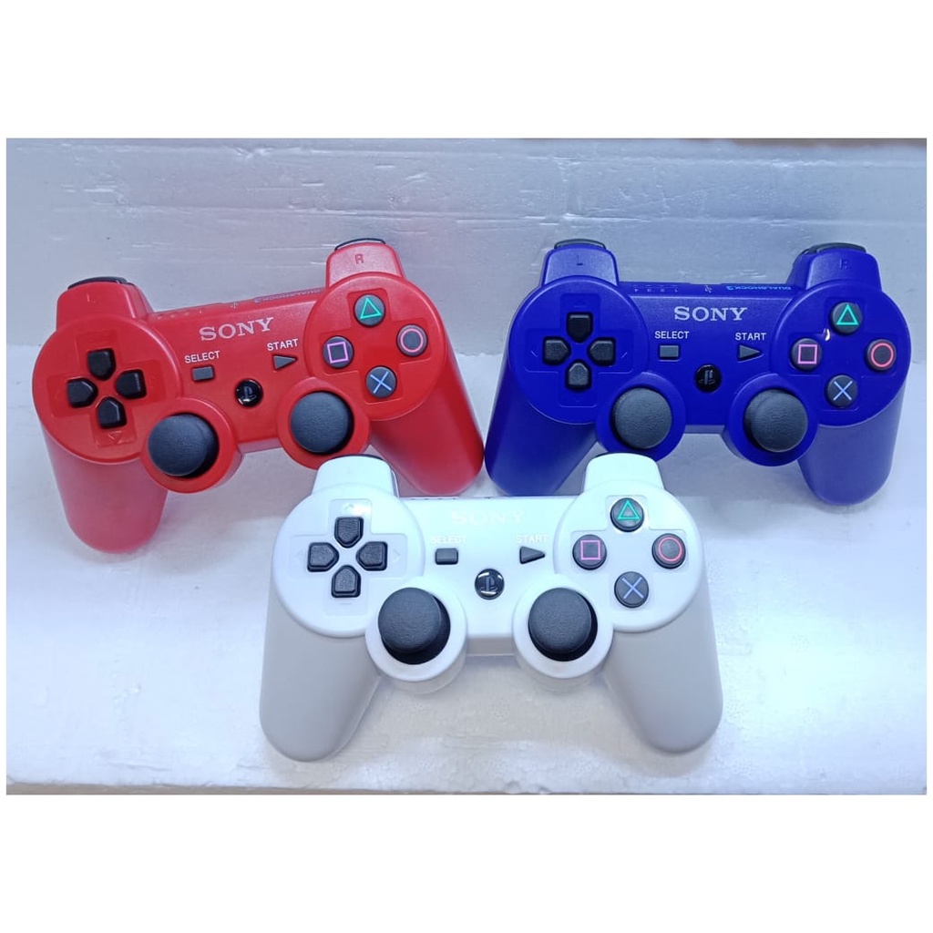 Jual STIK PS3 JOYSTICK WIRELESS WARNA MOTIF | Shopee Indonesia