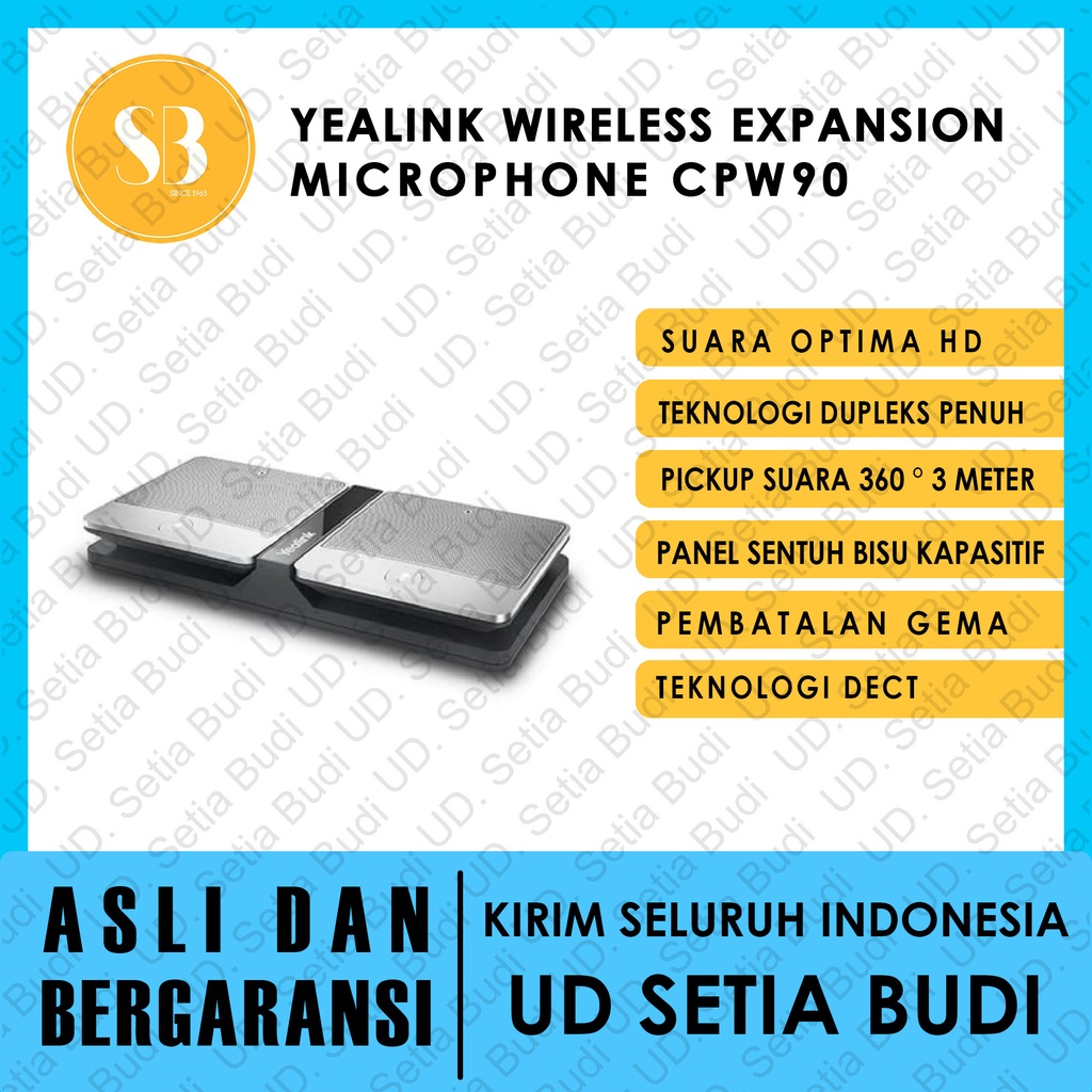 Jual Yealink Wireless Expansion Microphone CPW90 | Shopee Indonesia