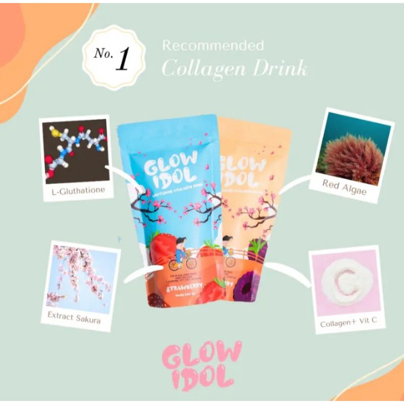 Jual Glow Idol Collagen Whitening | Shopee Indonesia