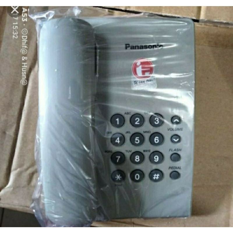 Jual PESAWAT TELEPON RUMAH INDIHOME PANASONIC KX-TS505 PUTIH second | Shopee Indonesia