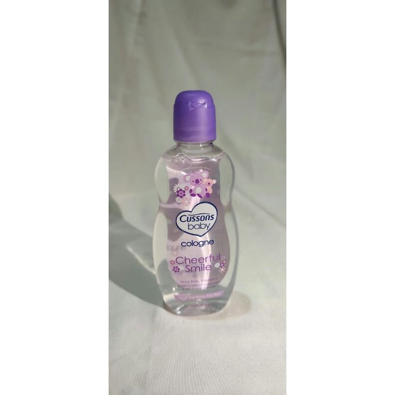 Jual Cussons Baby Cologne Cheerful Smile 100 ml (Preloved) | Shopee ...