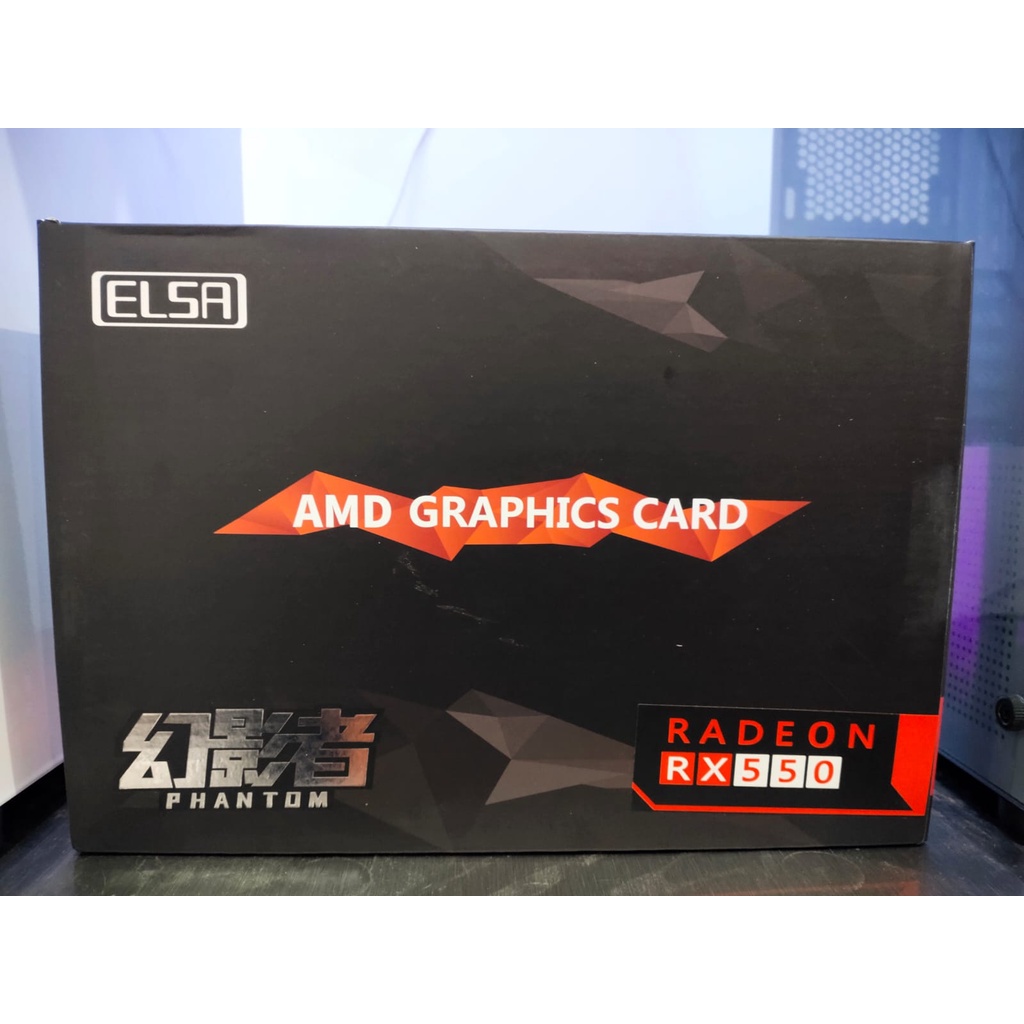 Jual ELSA Radeon RX 550 Phantom 4GB GDDR5 - VGA RX550 DDR5 | Shopee ...