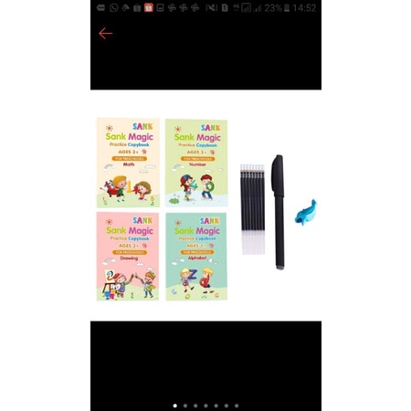 Jual Buku Tulis Anak Magic book | Shopee Indonesia