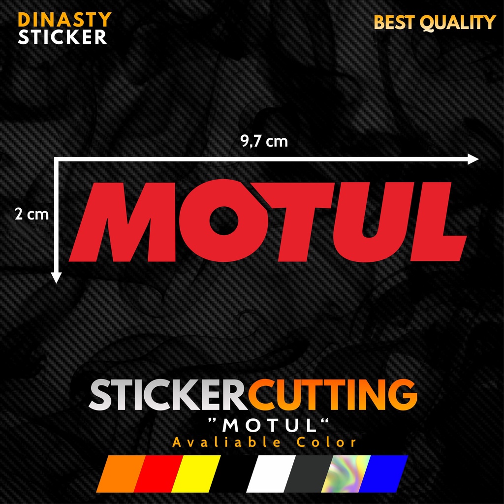 Jual STICKER STIKER CUTTING MOTUL LOGO BRAND STICKER MOTOR | Shopee ...