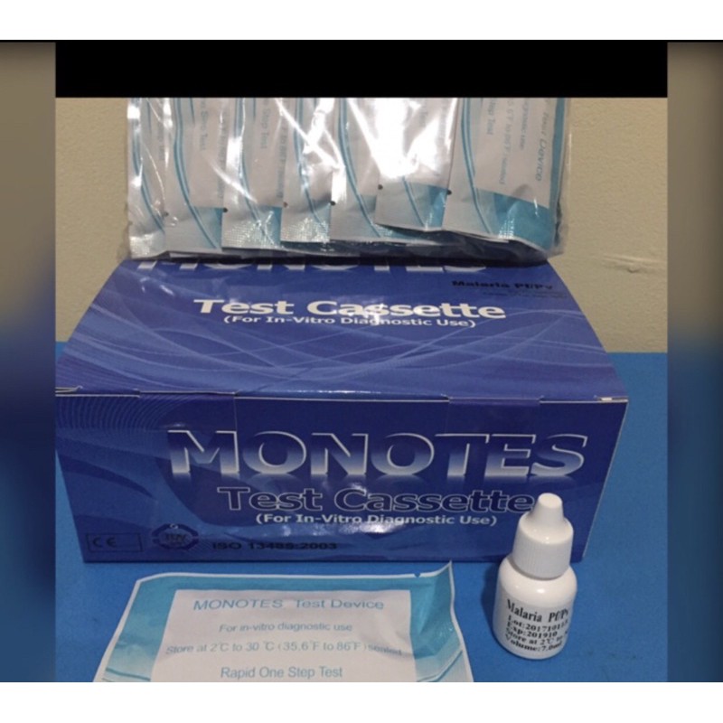 Jual Malaria monotes PF/PV 1box isi 25 tes | Shopee Indonesia