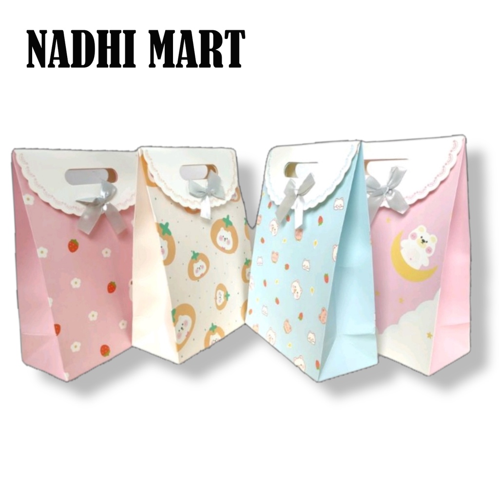 Jual PAPER BAG BESAR MOTIF WARNA / PAPER BAG TUTUP S LY FD MIX ...