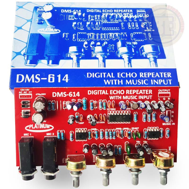 Jual Kit Digital Echo Repeater Plus Music Input DMS 614 Platinum ...