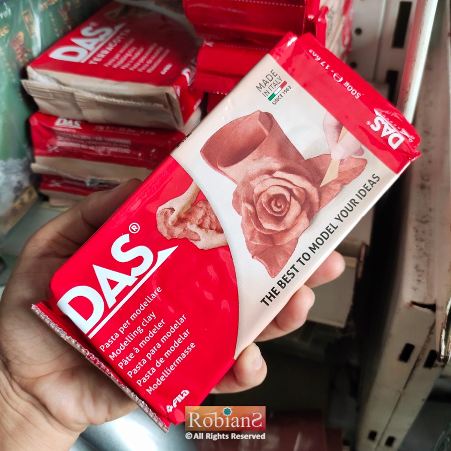 Jual Modeling Clay / Pasta Tanah Liat - DAS Terracotta - Uk. 500 Gram ...