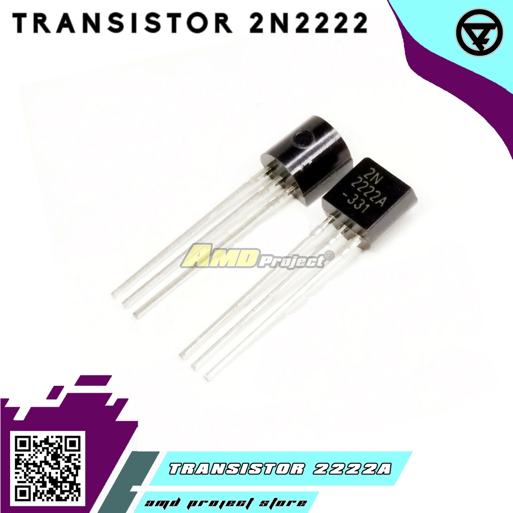 Jual Transistor 2N2222A NPN TO 92 40V 0.6A TR 2222 A TO-92 | Shopee ...