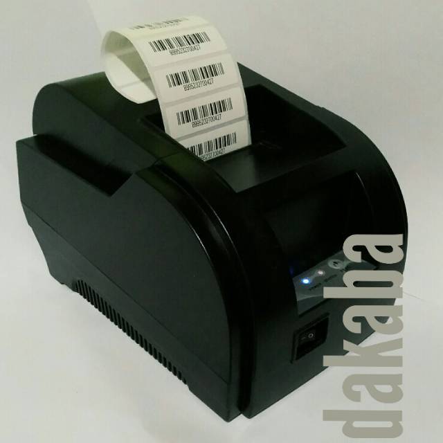 Jual Paket Thermal Printer 58mm dan Software Barcode Label barcode ...