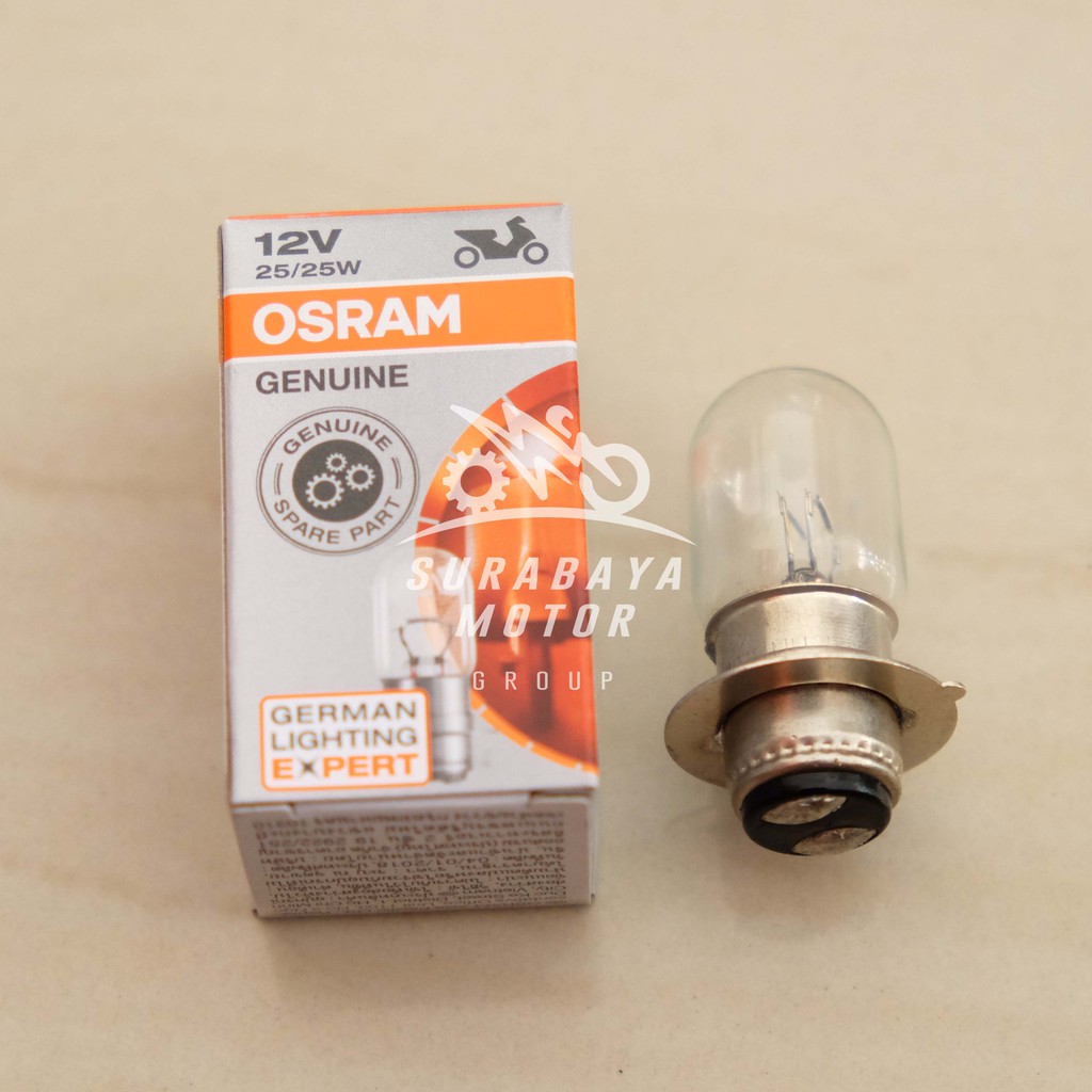 Jual Lampu Depan Bohlam Motor Osram K1 Non Halogen 25W/32W 12V Original 100% ASLI ORI | Shopee ...