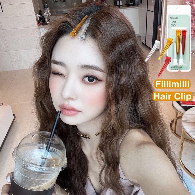 Jual FILLIMILLI Korean Bangs Han Sohee Hair Roller Rocket Volume Clip ...