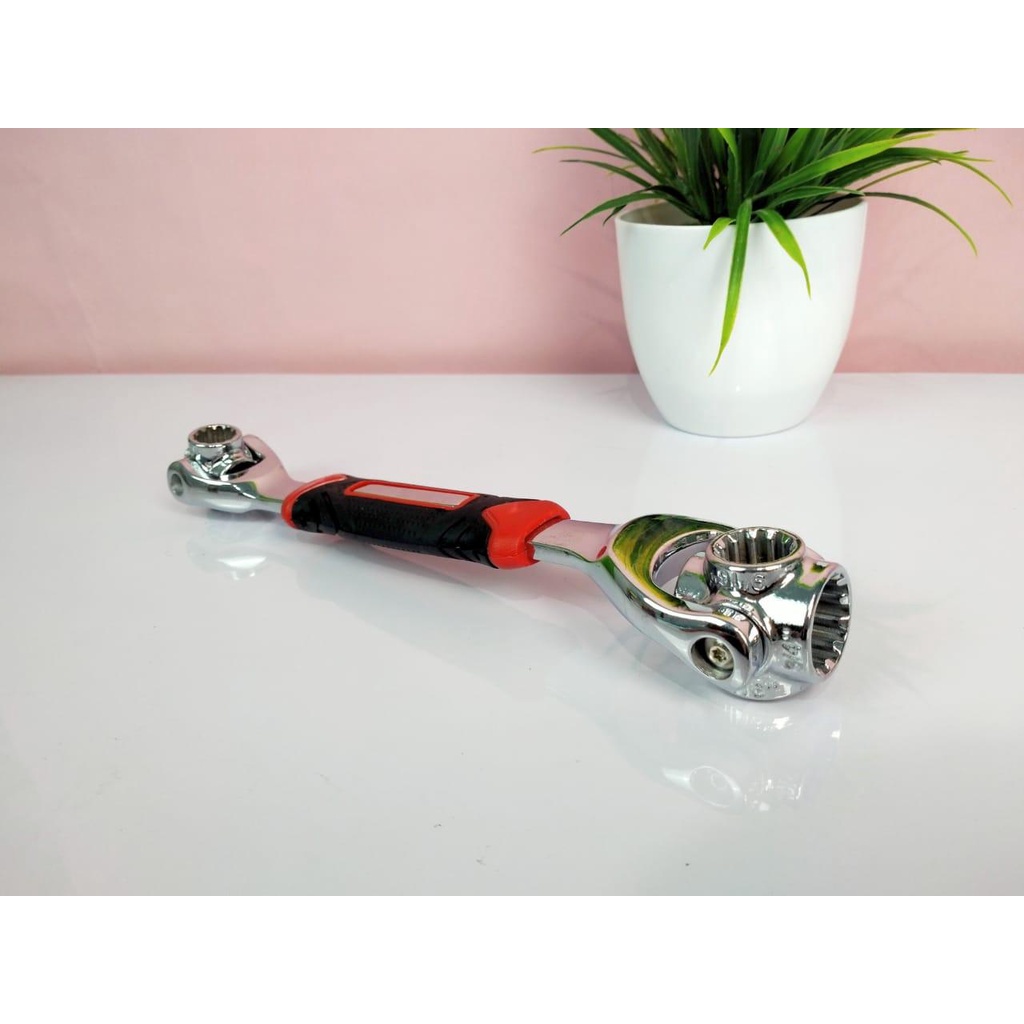 Jual Kunci Pas Ring Pas set Mur Baut Universal Tiger Wrench 48 IN 1 ...