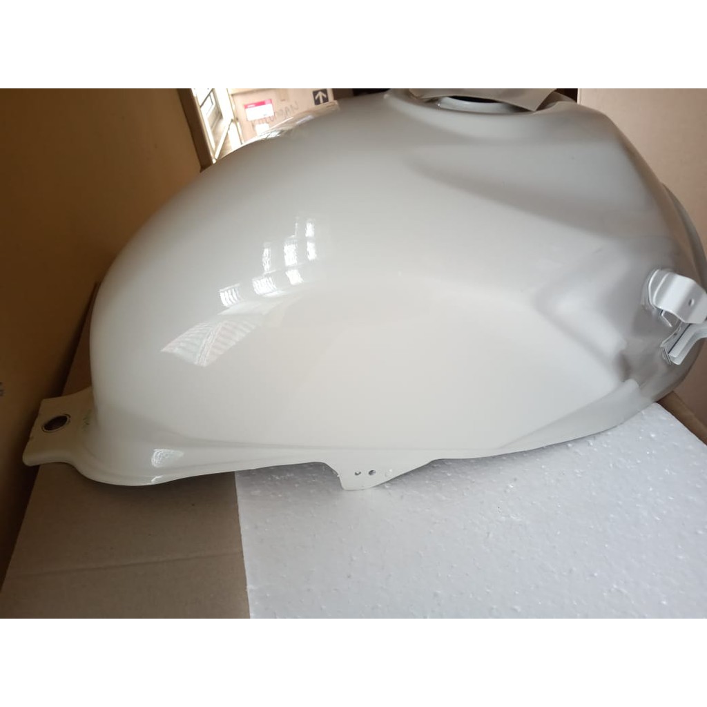 Jual Tangki MEGAPRO FI Warna Putih Tengki Bahan Bakar Fuel Tank Warna ...