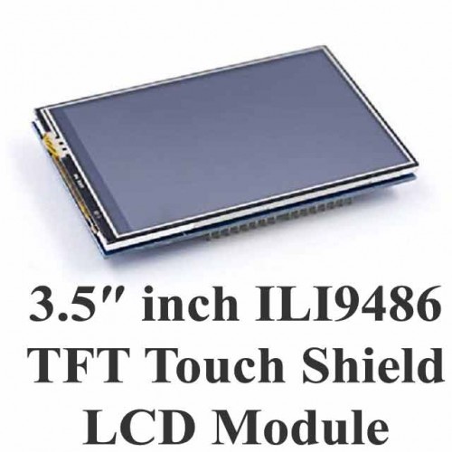 Jual New 3.5" inch LCD Shield TFT ILI9486 Touch Screen Arduino Uno Mega ...
