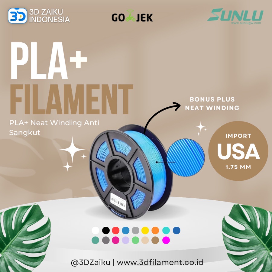Jual Tinta 3D Printer Filament PLA dan ABS Kualitas Bagus | Shopee ...