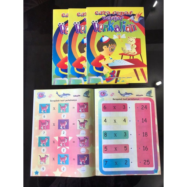 Jual buku cara cepat belajar perkalian | Shopee Indonesia