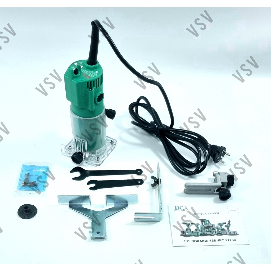 Jual DCA AMP02-6 Trimmer kayu Mesin profil kayu satu tangan Router ...