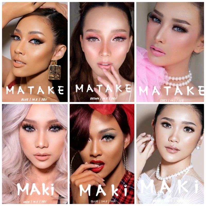 Jual 𝑢𝑒,𝑥 [ SOFTLENS MAKI DAN MATAKE BY URBAN ] maki softlens - matake ...