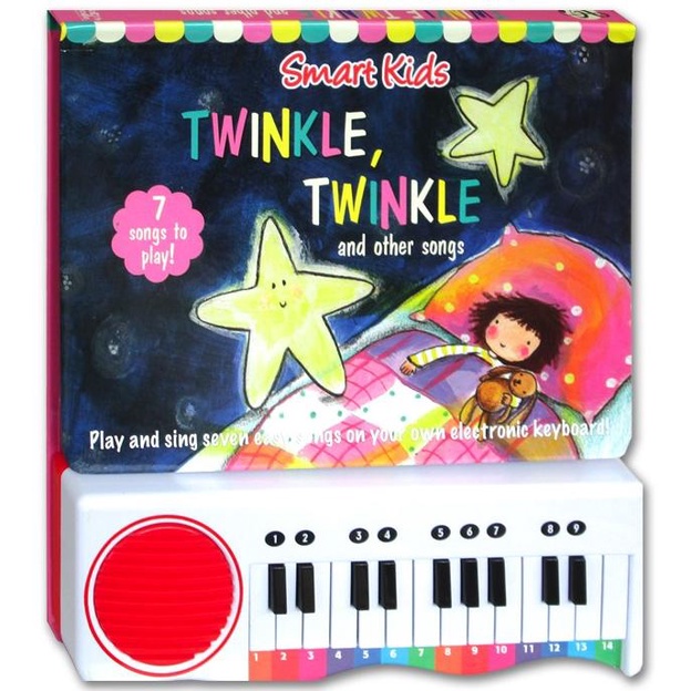 Jual Twinkle Twinkle And Other Play Along Nursery Rhymes Piano Board ...