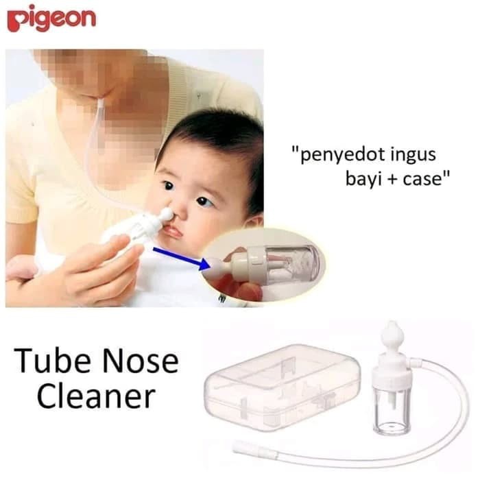 Jual PIGEON Nose Cleaner Tube Type Alat Penghisap Lendir ingus Bayi ...