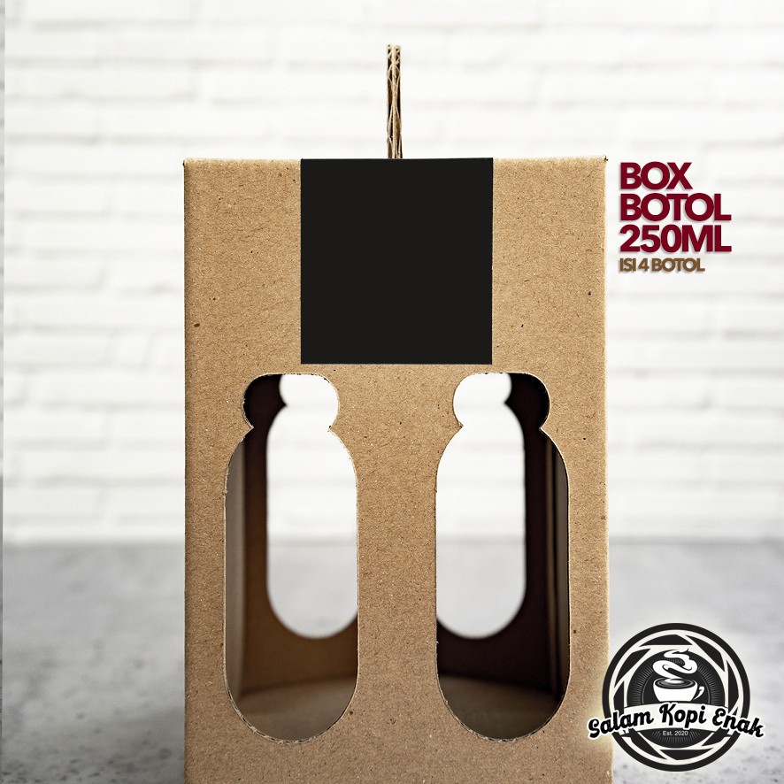 Jual Paket 20 Box Botol 250 ML - Box Hampers Jinjing isi 4 botol (Paket ...