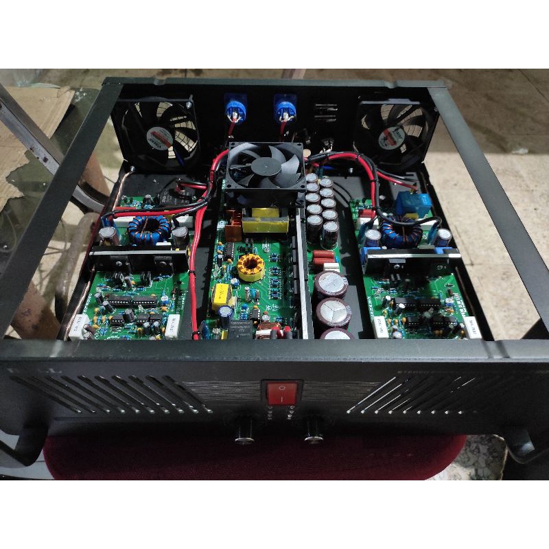 Jual Power Rakitan Class D d1k5 Stereo smps 3kw 90vdc | Shopee Indonesia