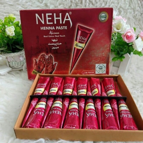 Jual HENNA NEHA HALAL/ PACAR KUKU HALAL/ HENNA PASTE CONE HALAL TAHAN ...