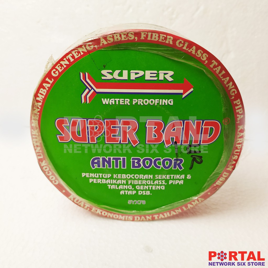 Jual Lakban Flinkote SUPER BAND Roll Besar - Anti Bocor Waterproof ...