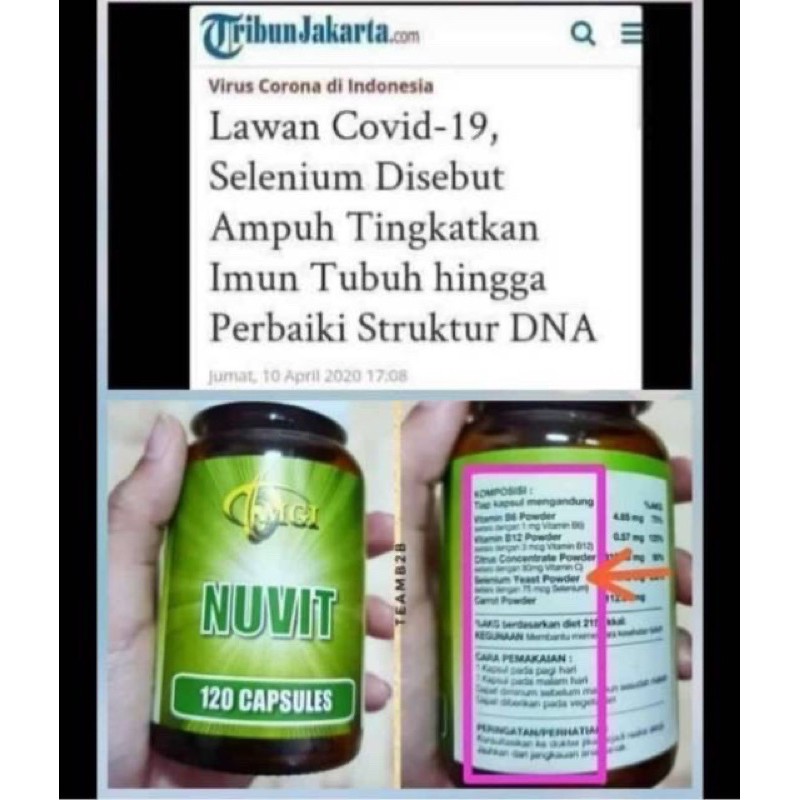Jual NUVIT MCI (ORIGINAL 100%) | Shopee Indonesia