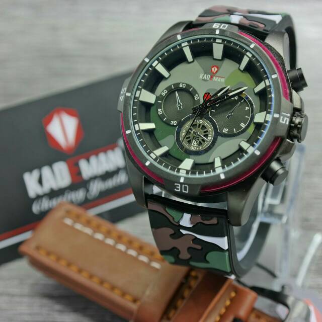Jual JAM TANGAN PRIA/COWOK KADEMAN ORIGINAL KERET TERBARU ANTI AIR ...